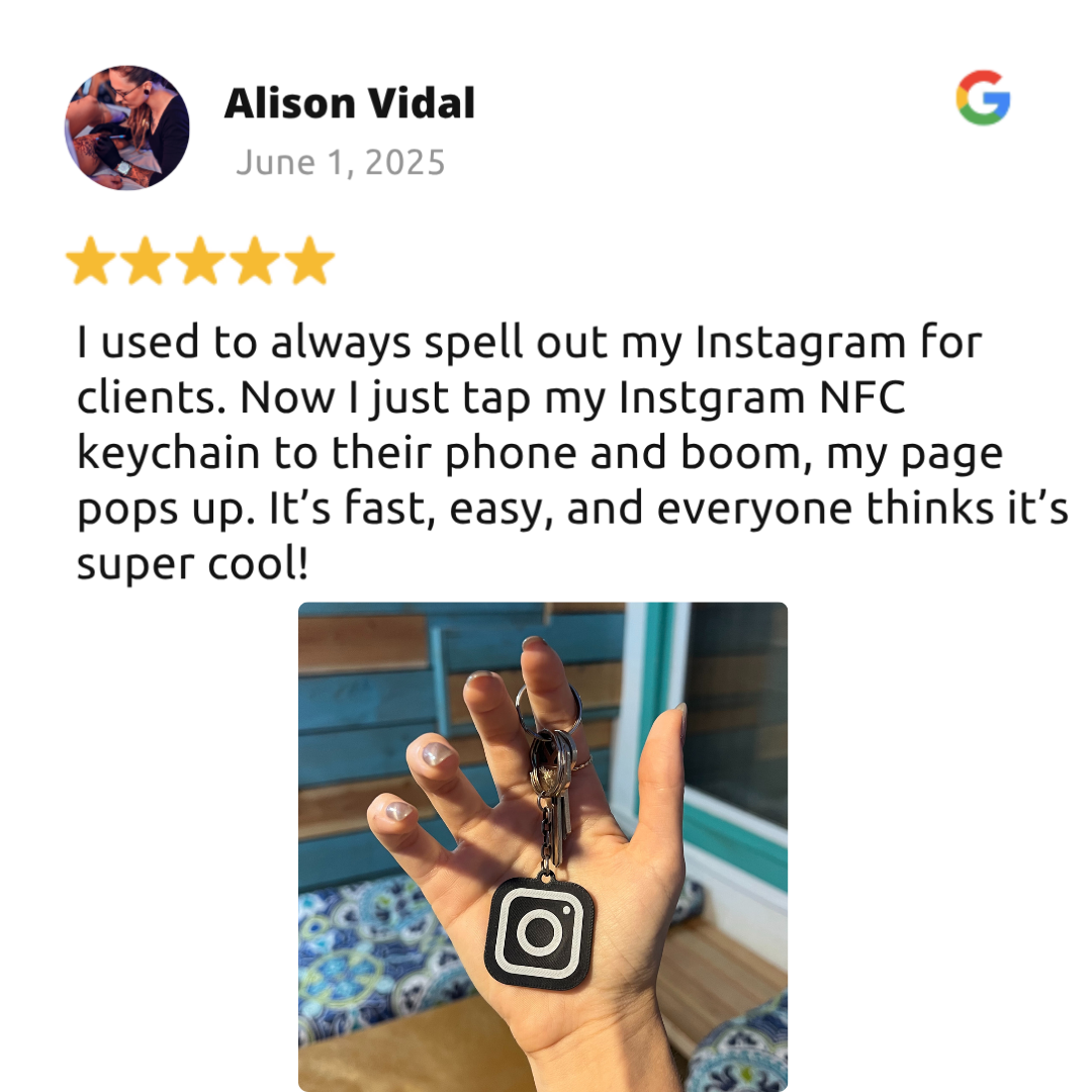 Contact NFC Keychain – Fusion NFC